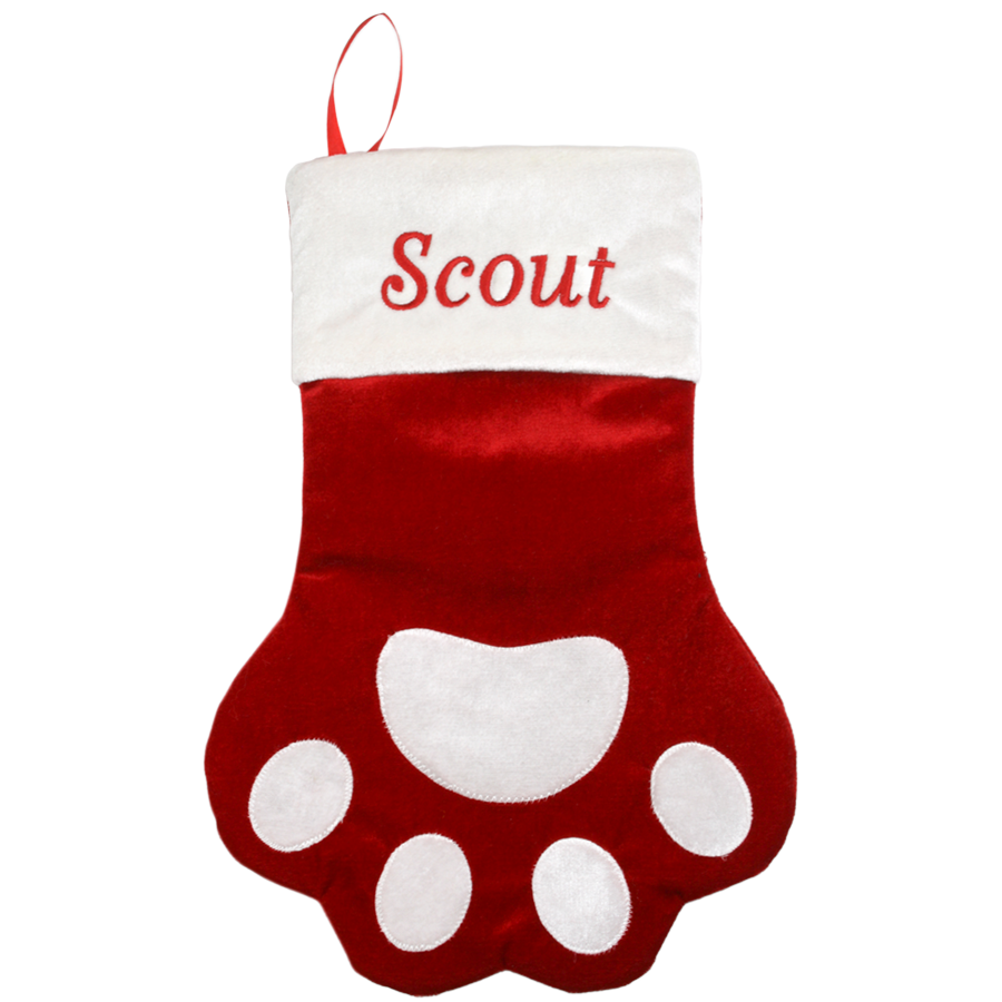 Pet Paw Holiday Stocking Cats & Dogs – Quick-Tag