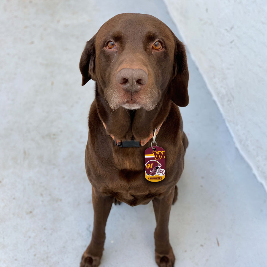Washington Commanders Dog Tag, Military Shape – Quick-Tag
