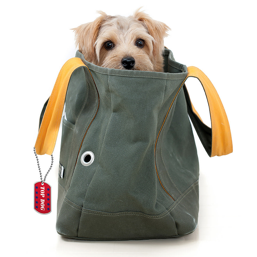 Top Dog Dog Tag, Military Shape – Quick-Tag